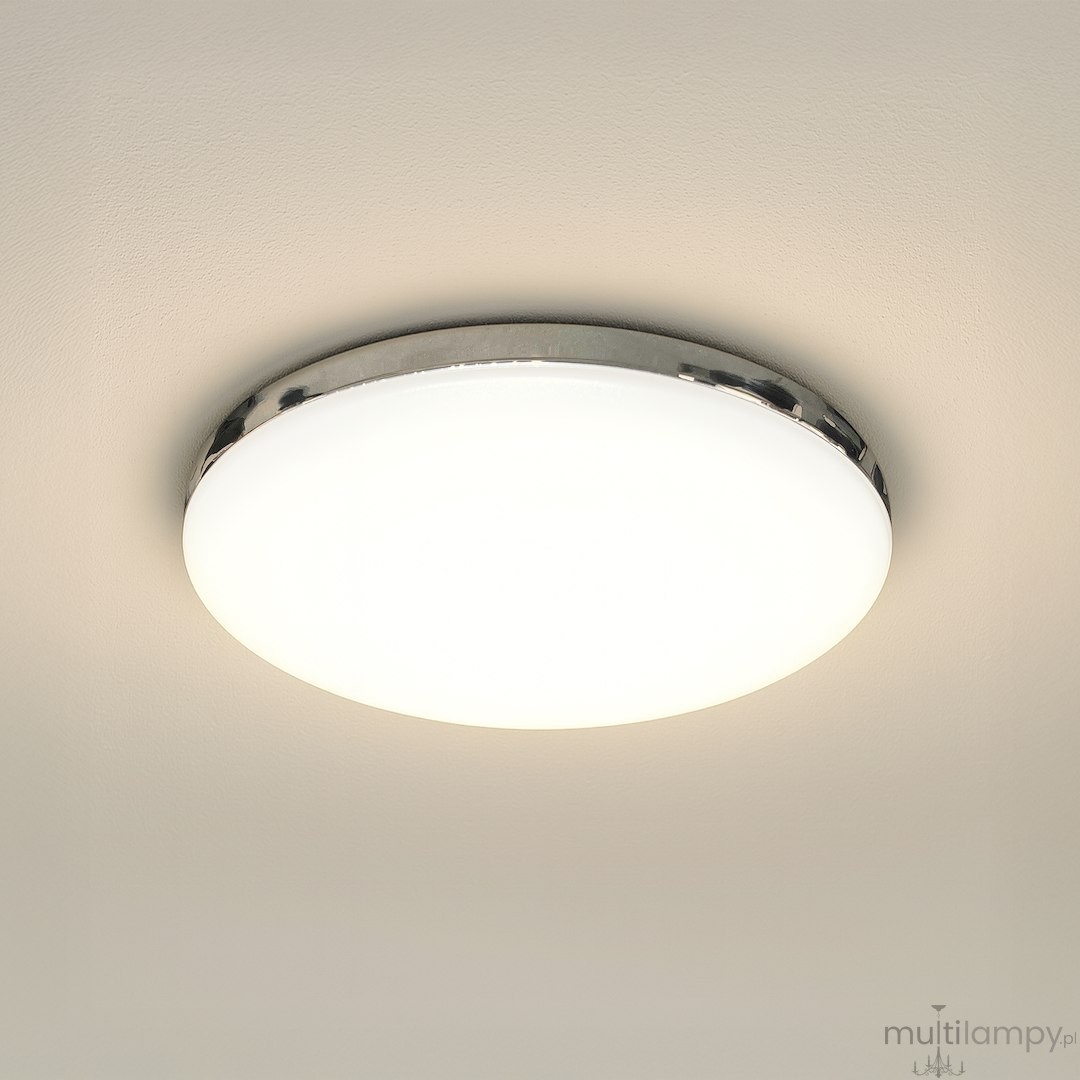 Milagro Maya LED D33 plafon IP44 15W 4000K chrom ML1658 - Multilampy.pl